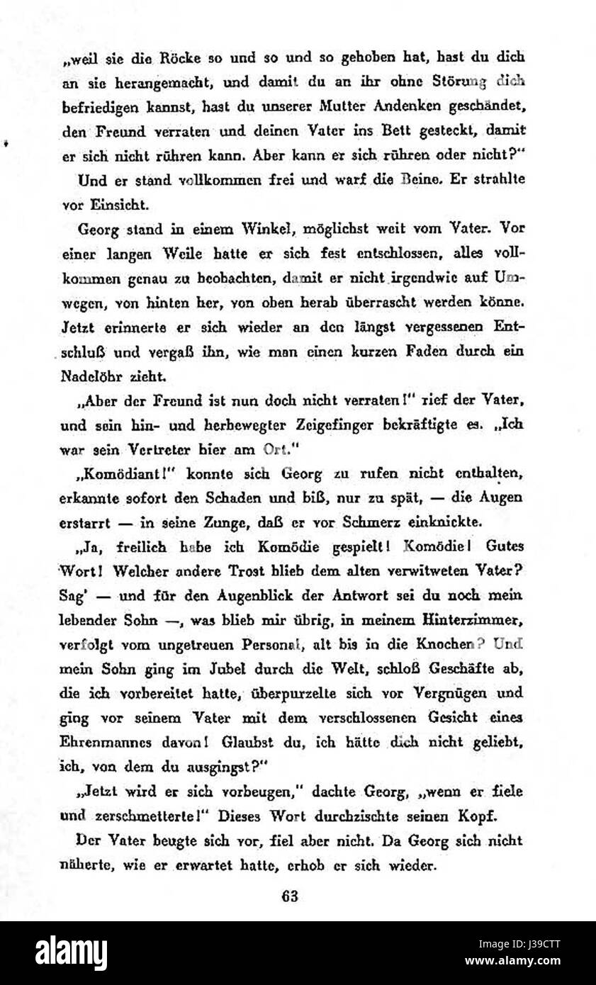 'Das Urteil' (The Judgment) by Franz Kafka, first published in 1912, is ...