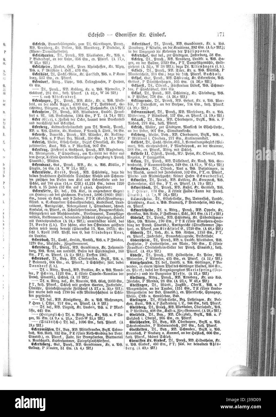 This entry is from *De Ortslexikon* by Neumann, a geographical ...