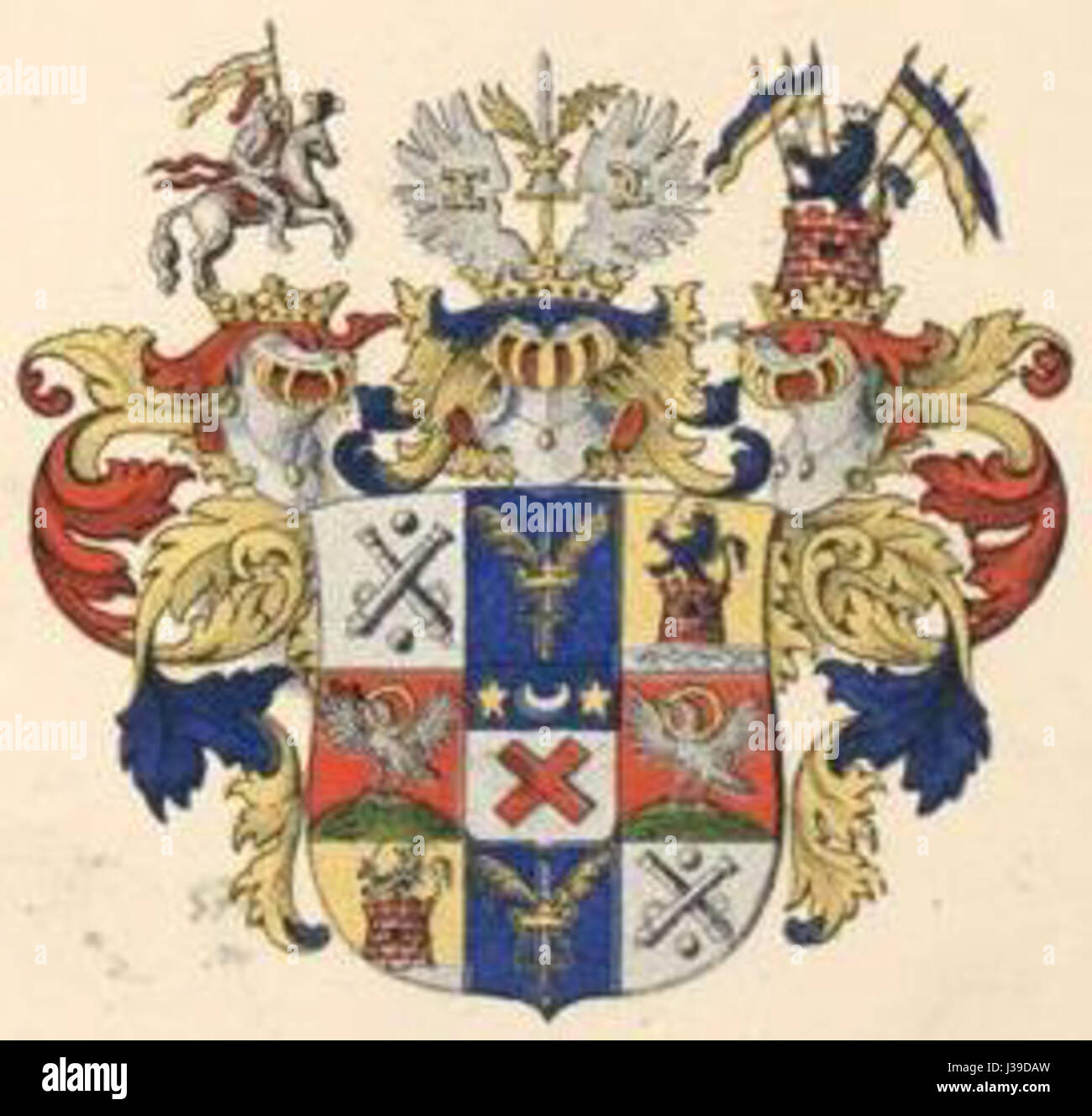 De La Gardie Wappen Stock Photo - Alamy
