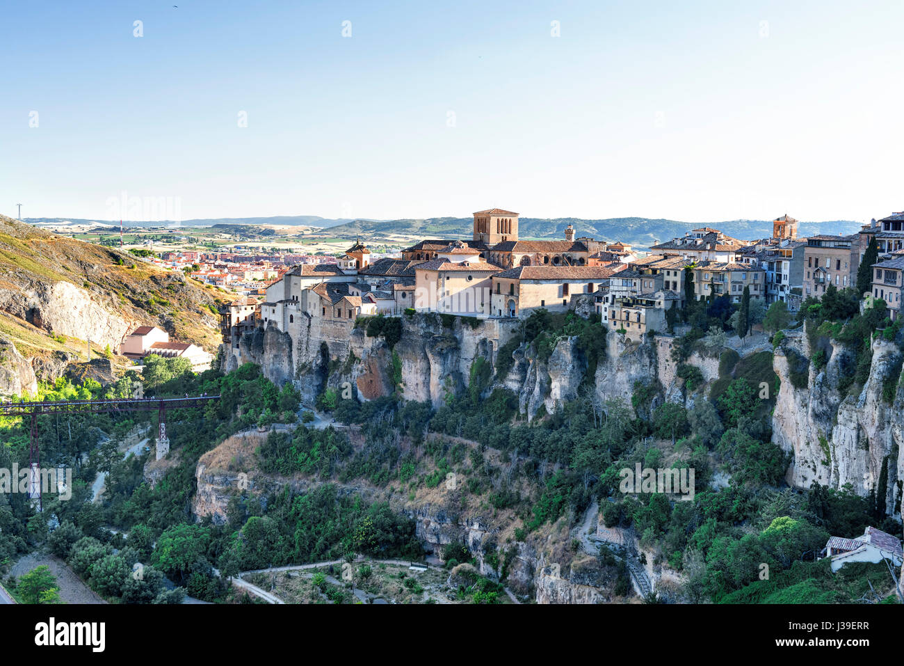 Cuenca (Castilla-La Mancha, Spain), the famous casas colgadas, Unesco ...