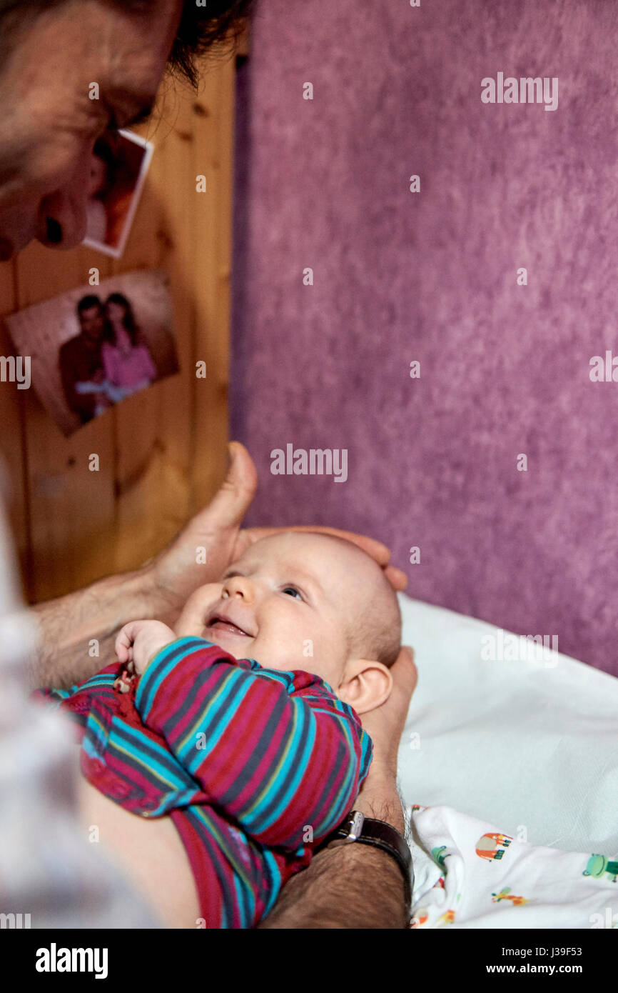 Midwife baby examinations hi-res stock photography and images - Alamy