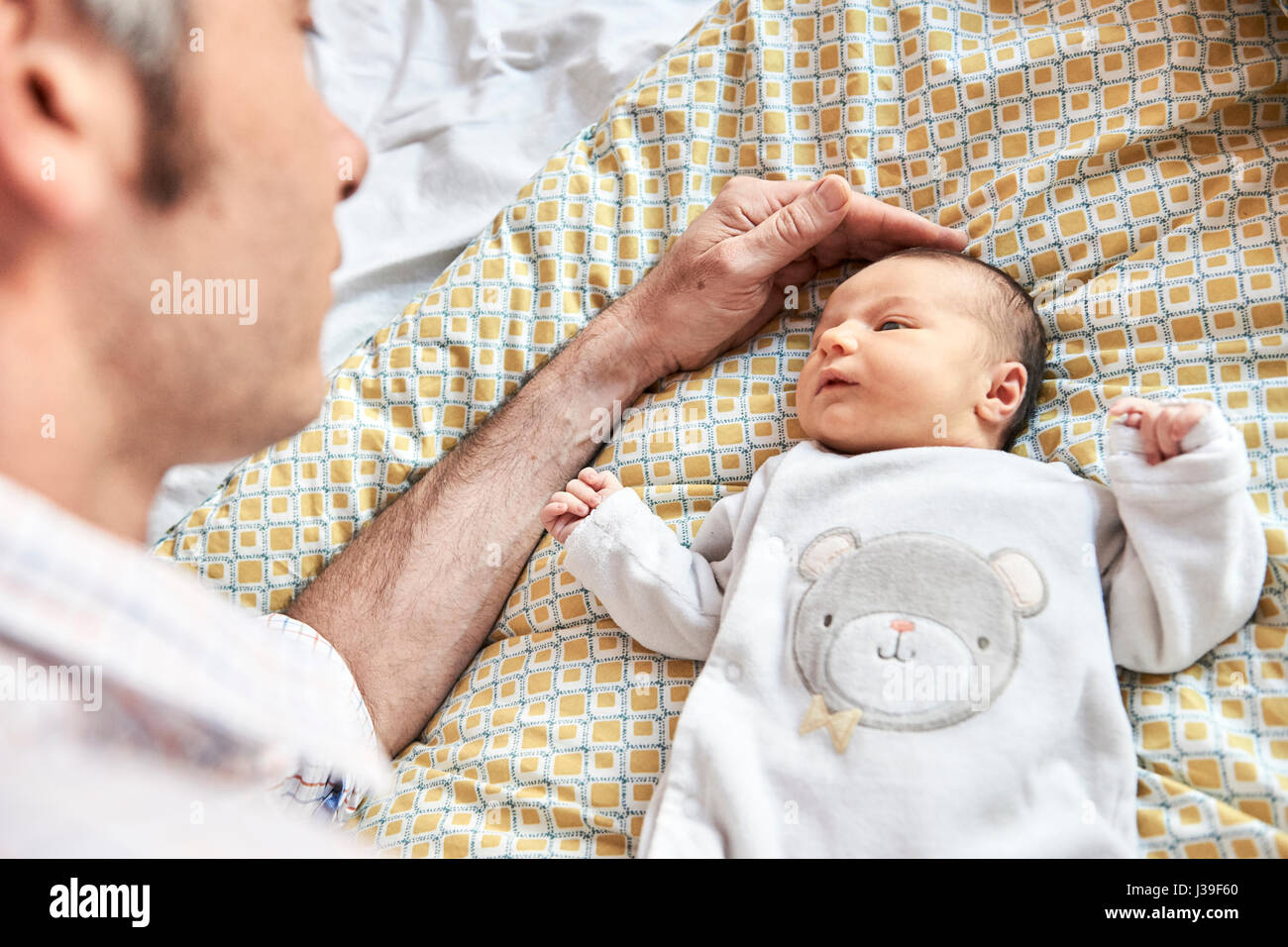 HOME CONSULTATION FOR A BABY Stock Photo - Alamy