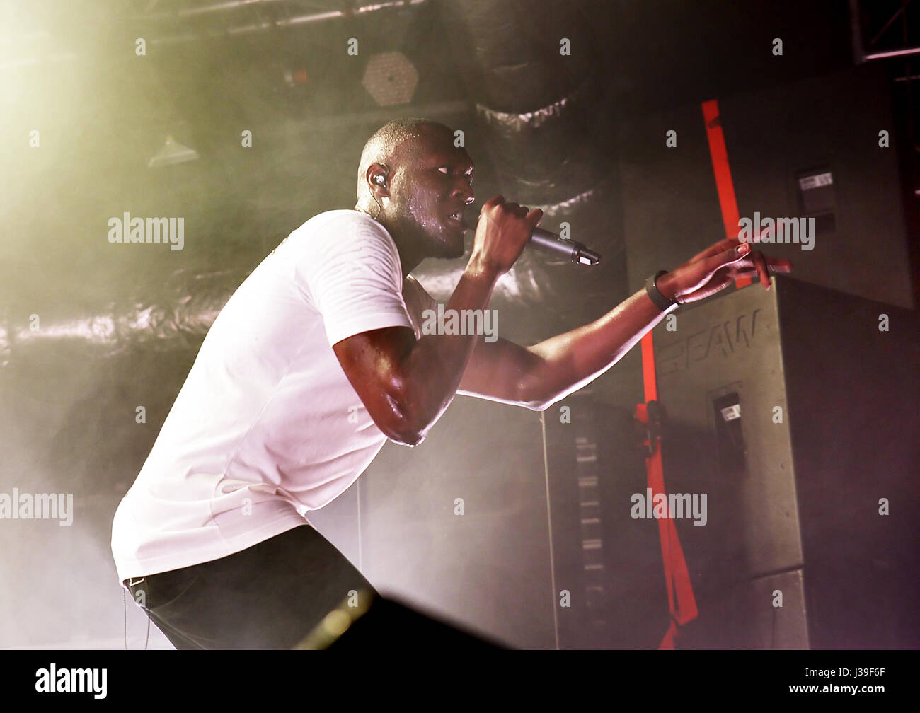 Stormzy performs at Liverpool's O2 Academy Featuring: Stormzy Where ...