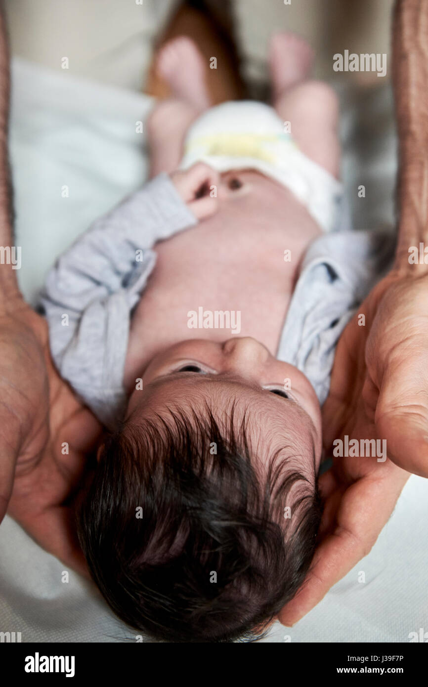 Midwife baby examinations hi-res stock photography and images - Alamy