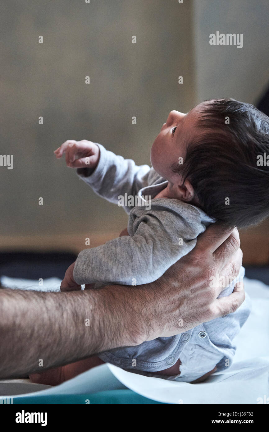 Baby muscle tone hi-res stock photography and images - Alamy