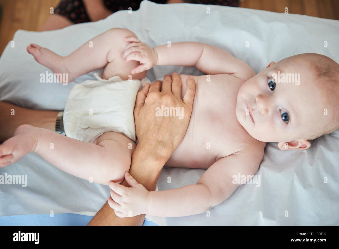 Osteopathy baby hi-res stock photography and images - Alamy
