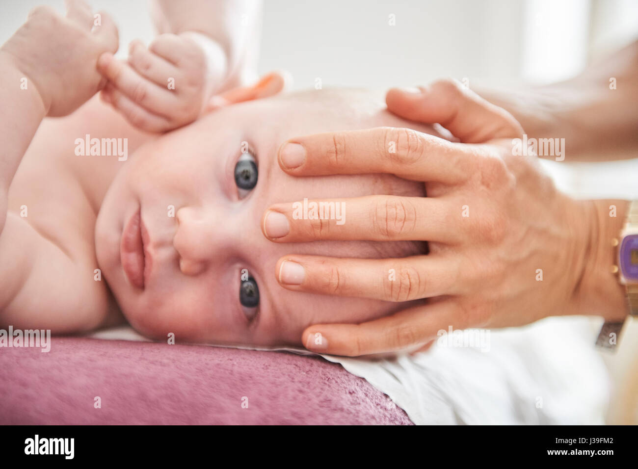 Cranial osteopathy hi-res stock photography and images - Alamy