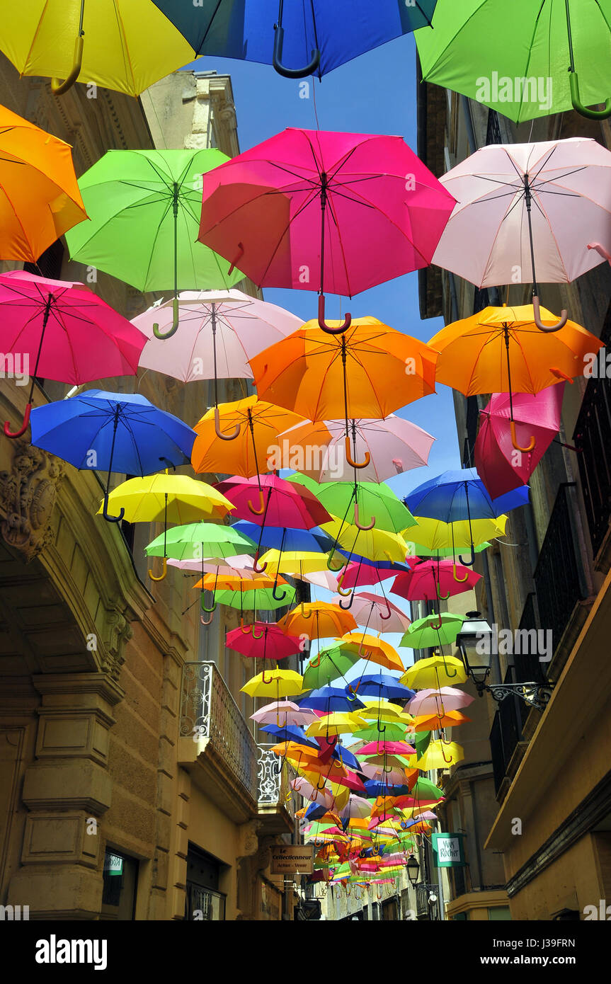 Umbrella decorations hi-res stock photography and images - Alamy