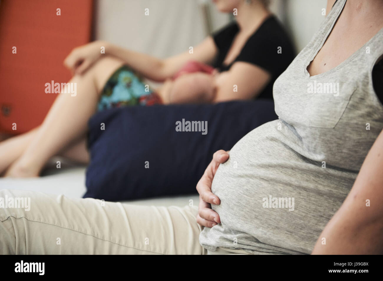 PREPARING FOR DELIVERY Stock Photo - Alamy