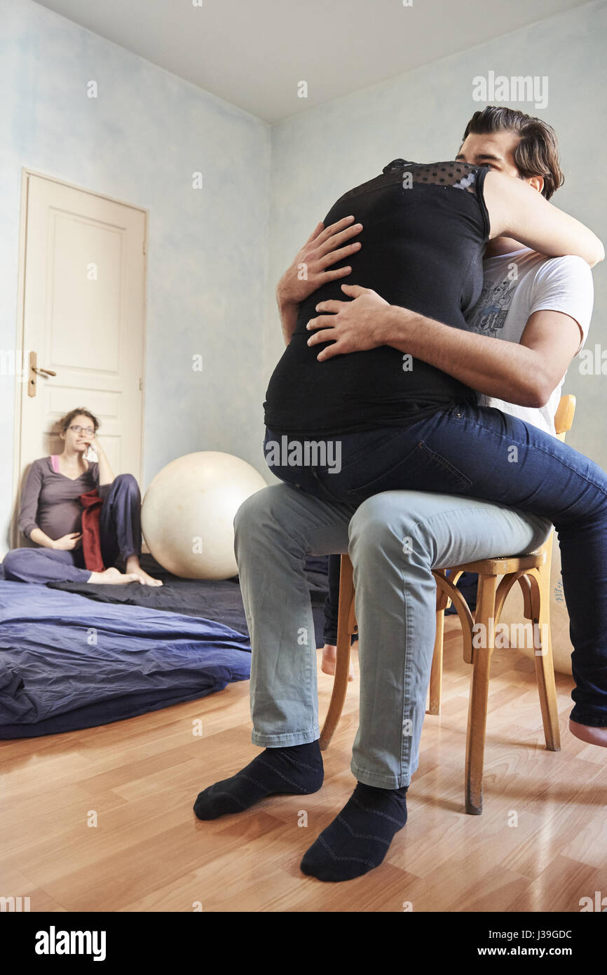 PREPARING FOR DELIVERY Stock Photo - Alamy