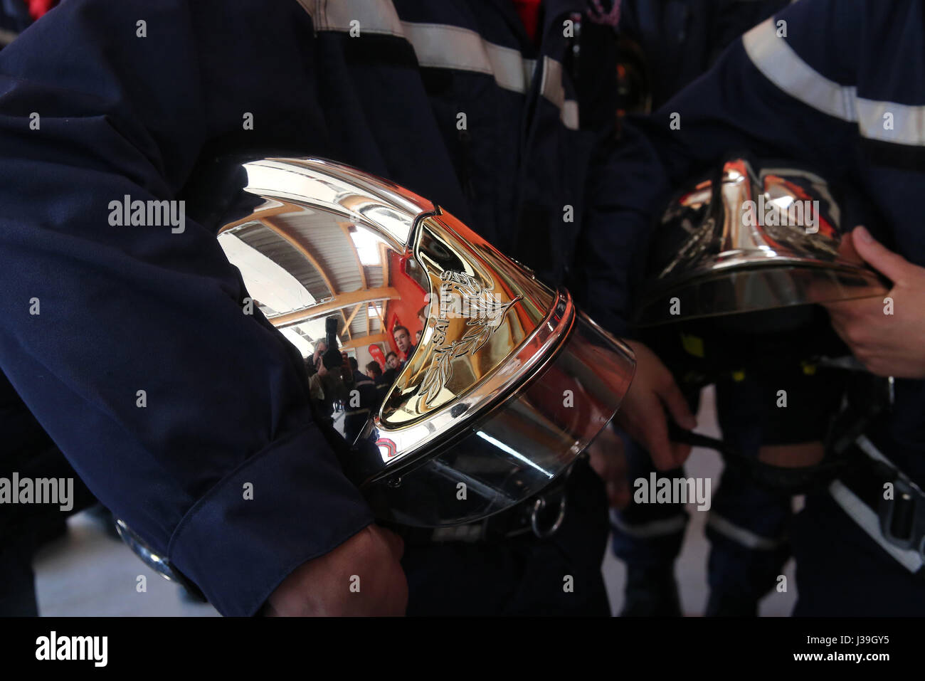 Firefighter uniforms hi-res stock photography and images - Alamy