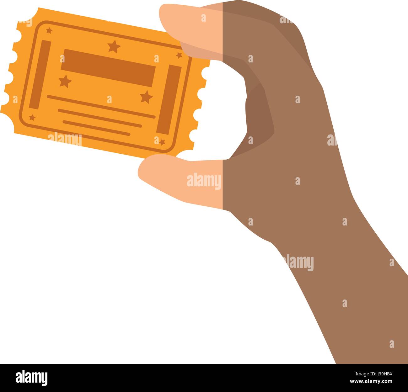 Hand holding movie ticket hi-res stock photography and images - Alamy