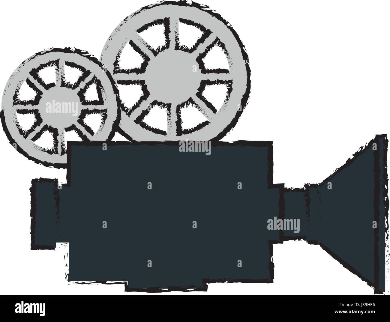 Vintage camcorder equipment Stock Vector Image & Art - Alamy