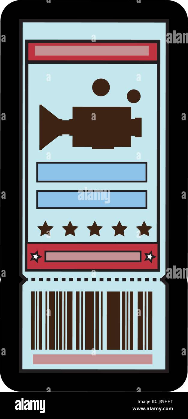 Colored entrance movie Stock Vector Images - Alamy