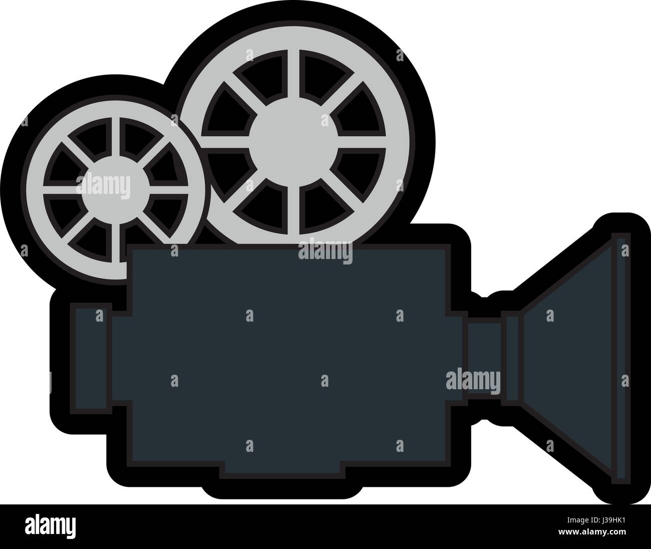 Vintage camcorder equipment Stock Vector Image & Art - Alamy