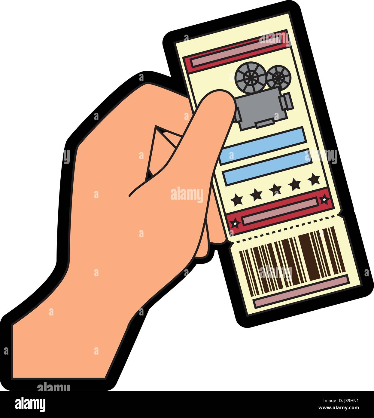 Entrance ticket paper Stock Vector Image & Art - Alamy