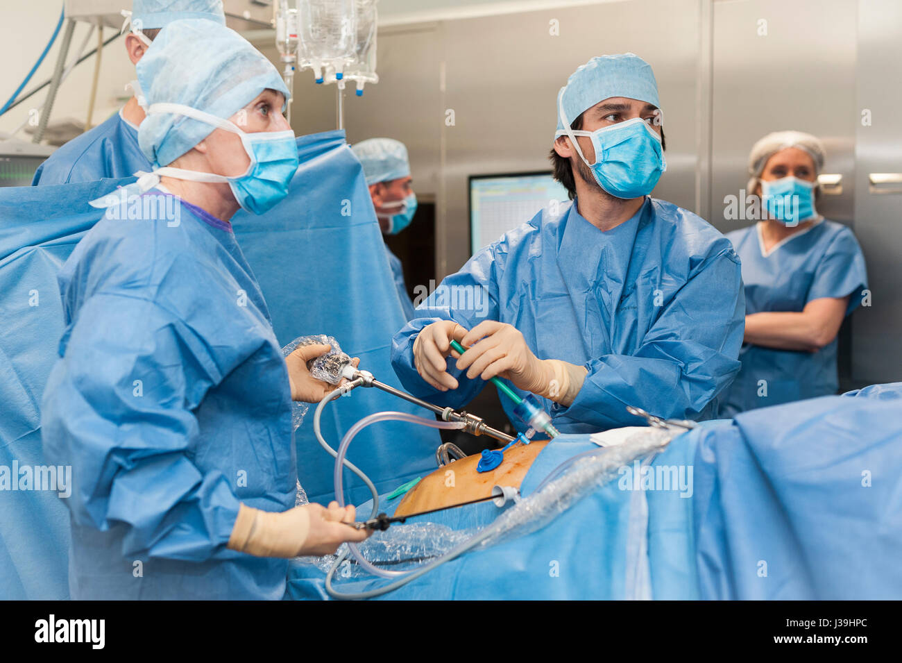 Laparoscopic surgery ovary hi-res stock photography and images - Alamy
