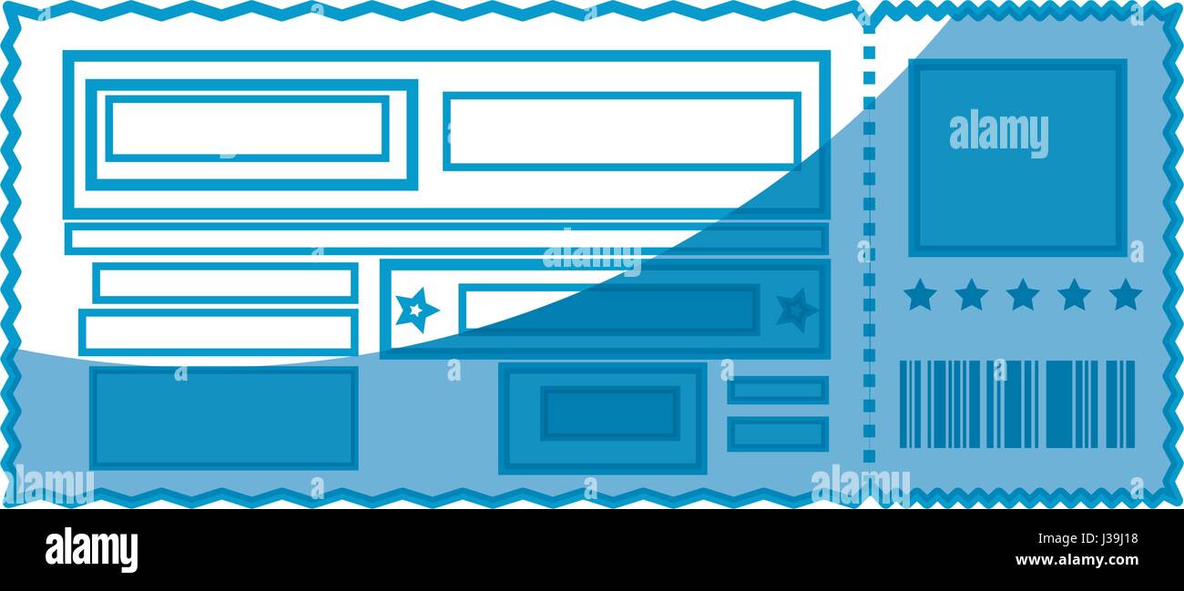 Entrance ticket paper Stock Vector Image & Art - Alamy