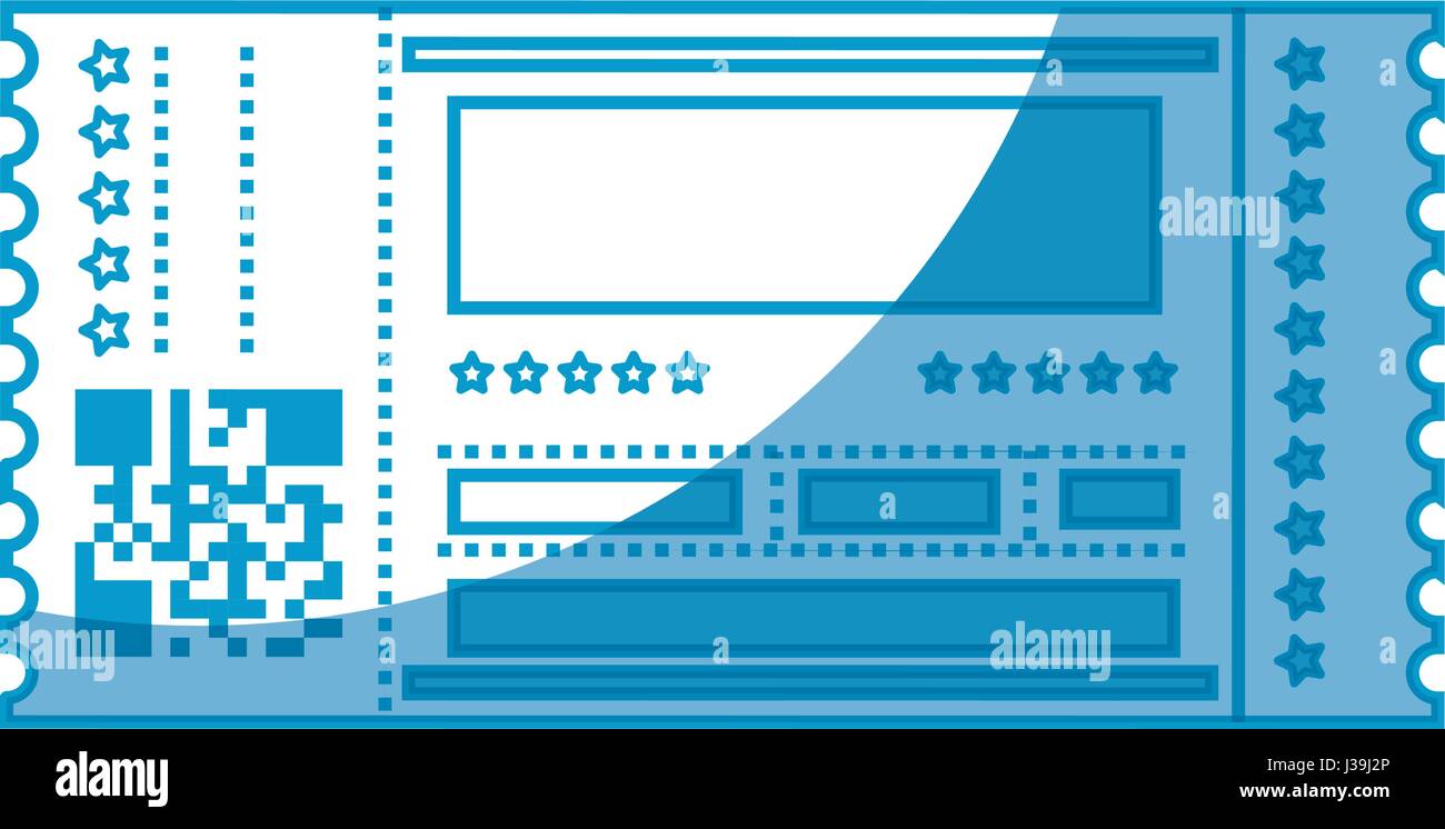Entrance ticket paper Stock Vector Image & Art - Alamy