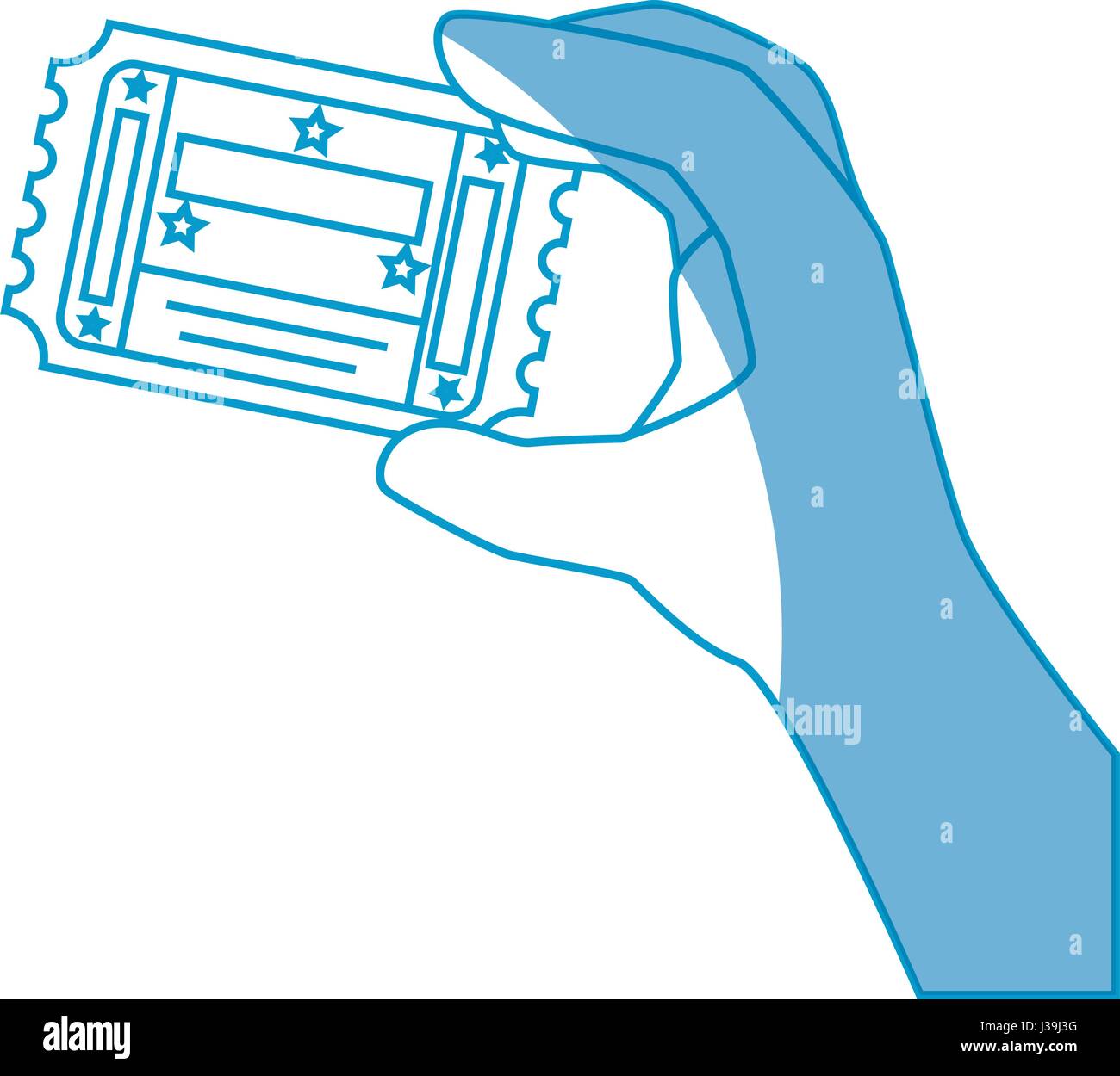 Entrance ticket paper Stock Vector Image & Art - Alamy