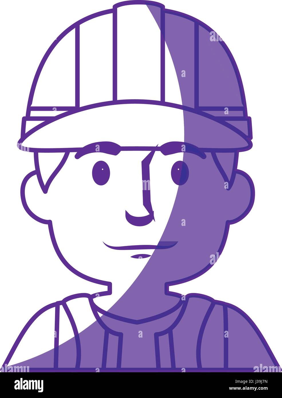 Worker man cartoon Stock Vector Image & Art - Alamy