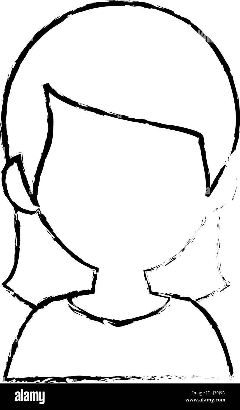 Woman cartoon profile Stock Vector Image & Art - Alamy