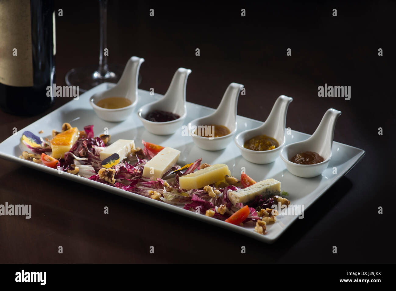 various assortment of italian cheese Stock Photo - Alamy