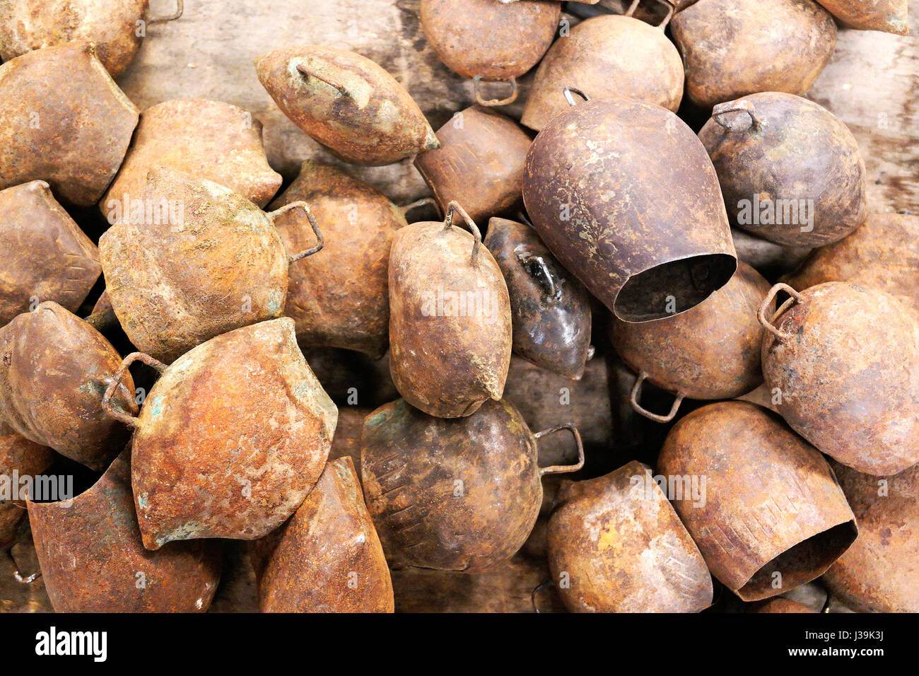 Set of chimes Stock Photo - Alamy