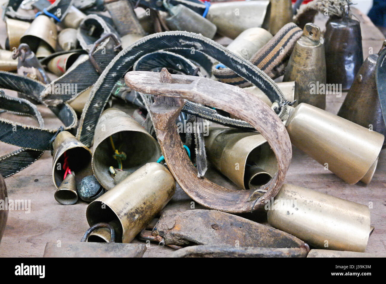 Set of chimes Stock Photo - Alamy