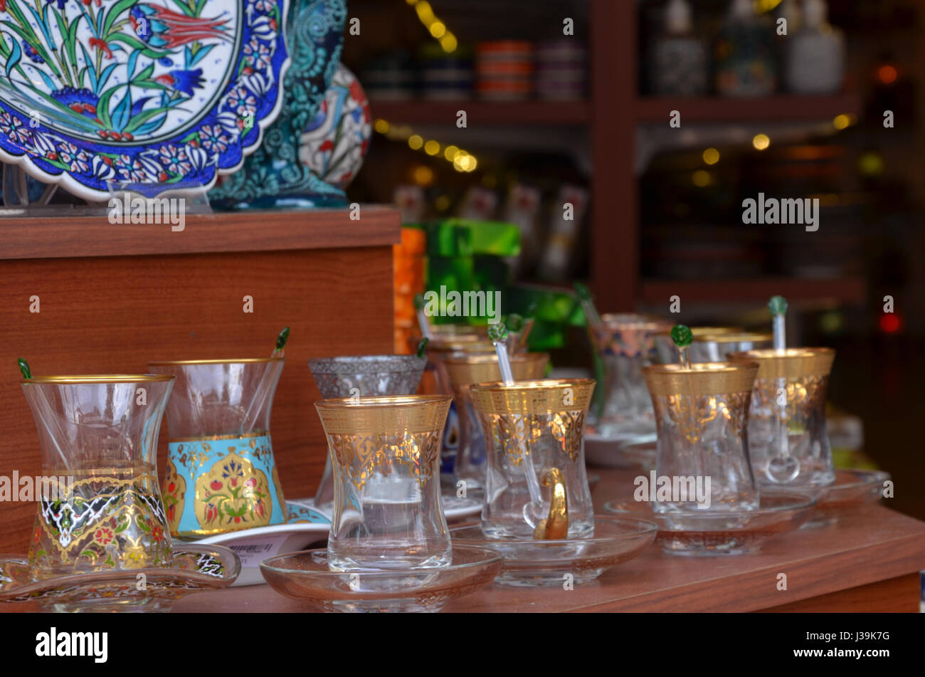 Classic turkish tea glass hi-res stock photography and images - Alamy
