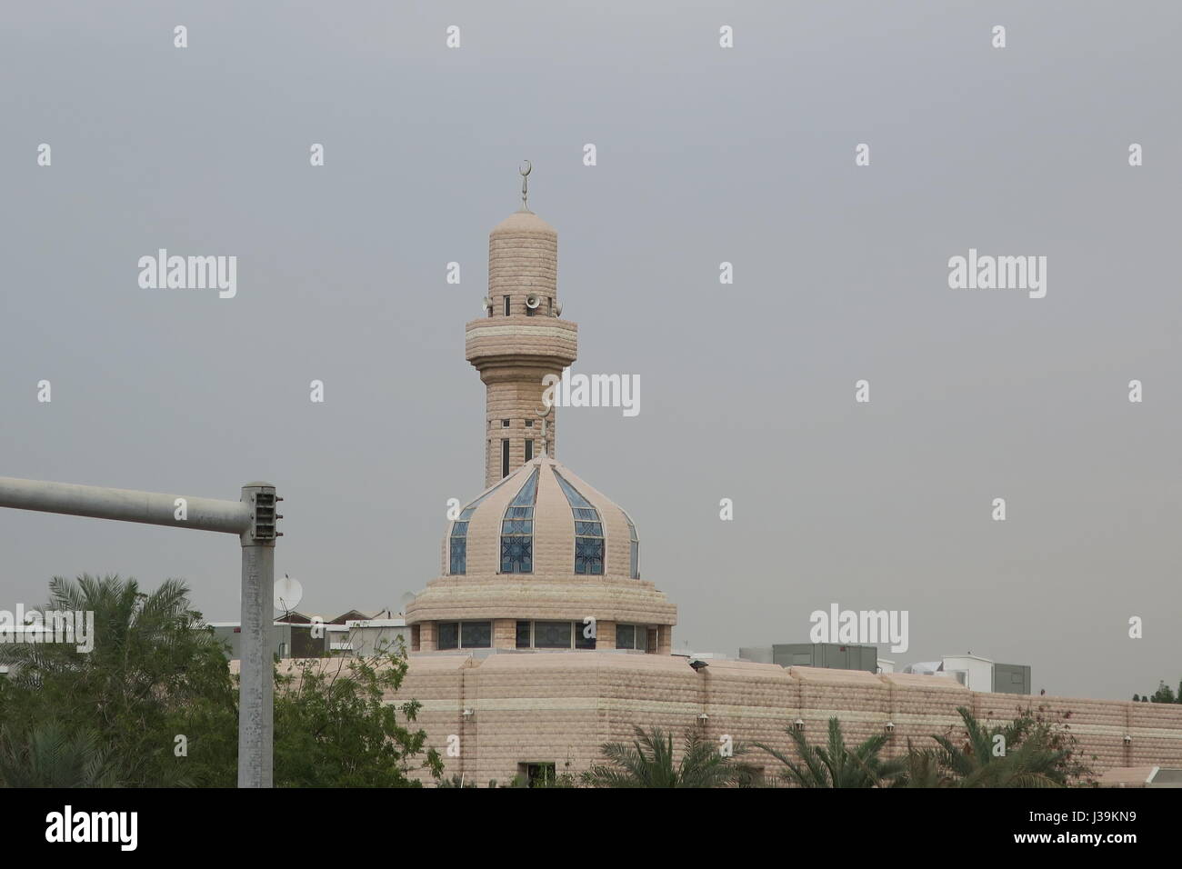 Mosque in Dubai Stock Photo - Alamy