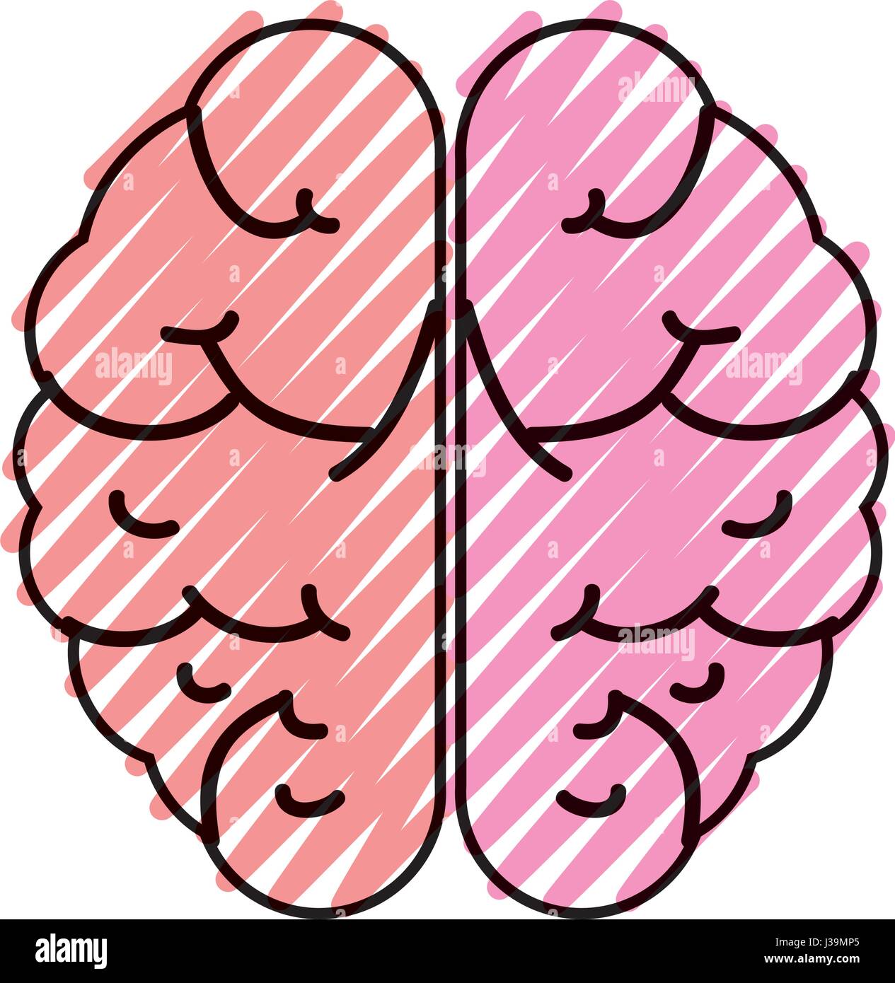 Human brain symbol hi-res stock photography and images - Alamy