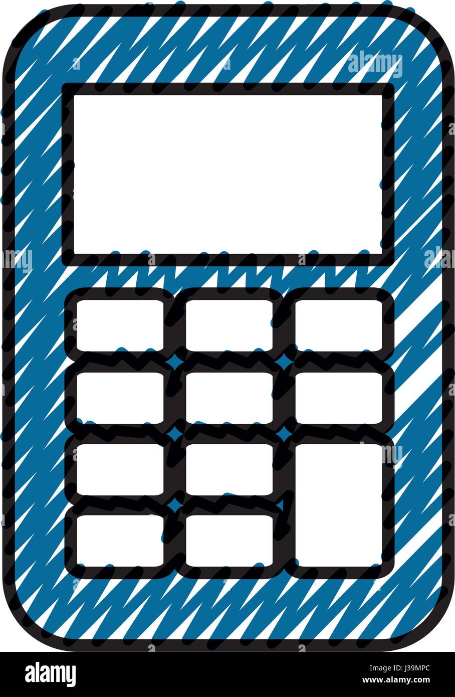 Calculator math device Stock Vector Image & Art - Alamy