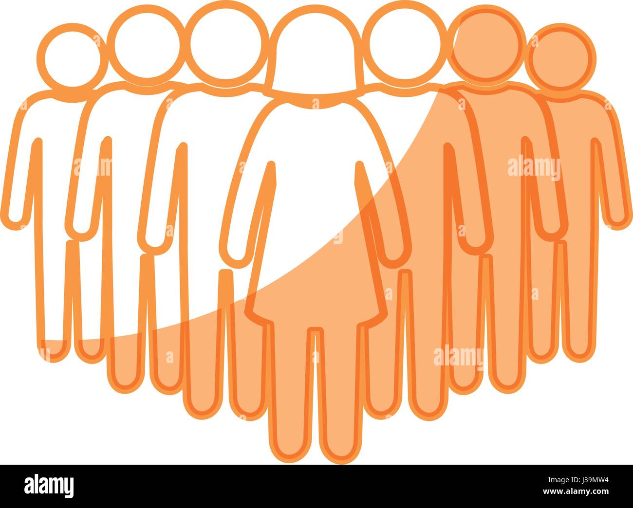 Group of people Stock Vector Image & Art - Alamy