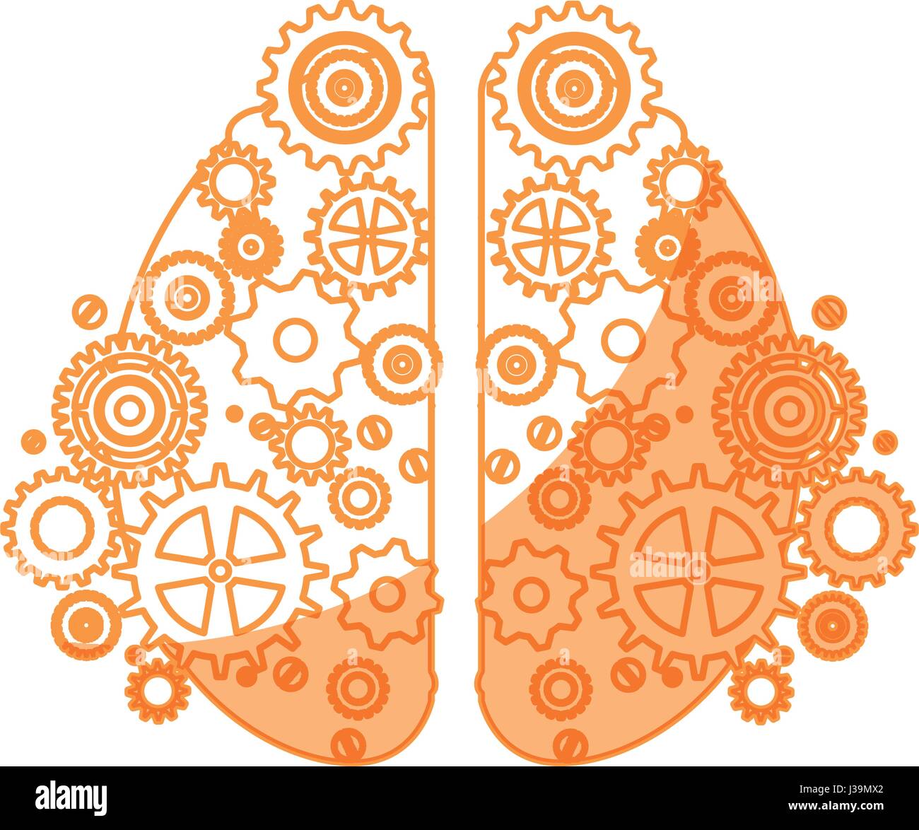 Human brain symbol Stock Vector Image & Art - Alamy