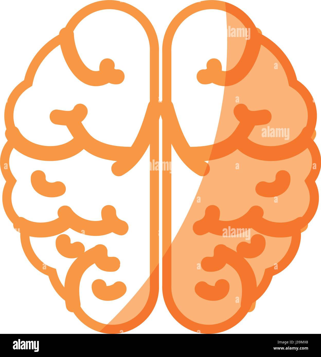 Human brain symbol Stock Vector Image & Art - Alamy