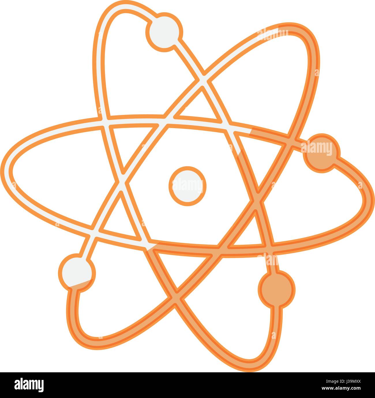 Atom science molecule Stock Vector Image & Art - Alamy