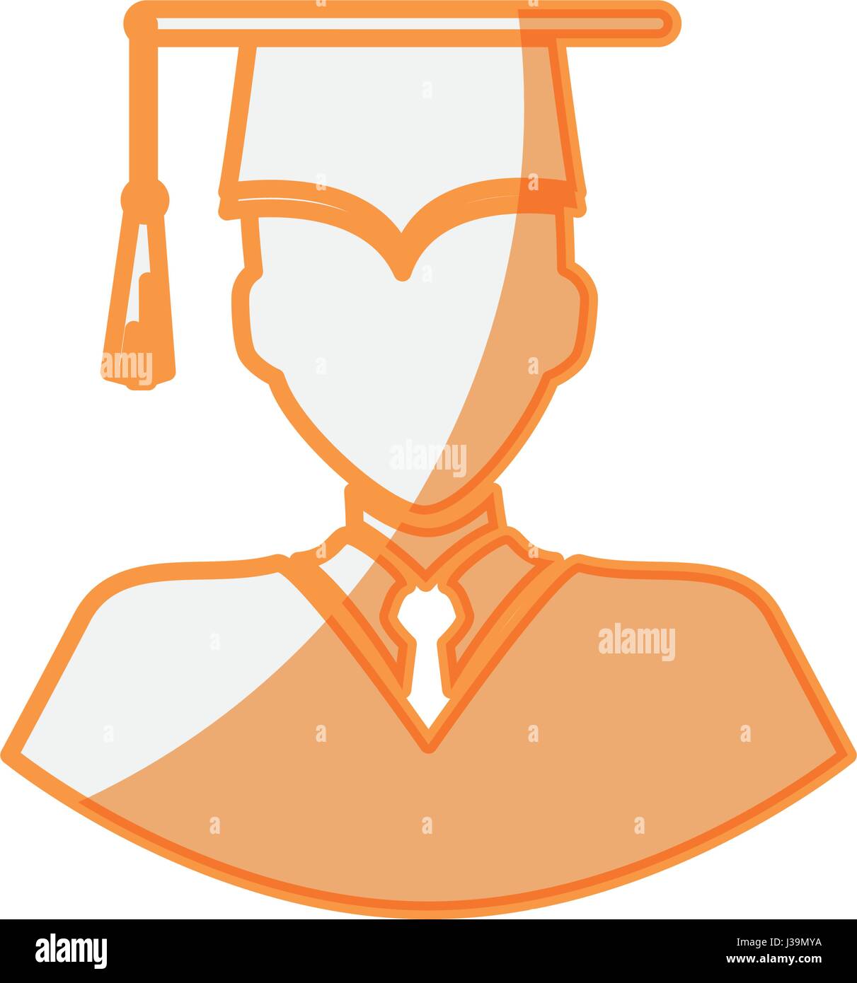 Student graduation profile Stock Vector Image & Art - Alamy