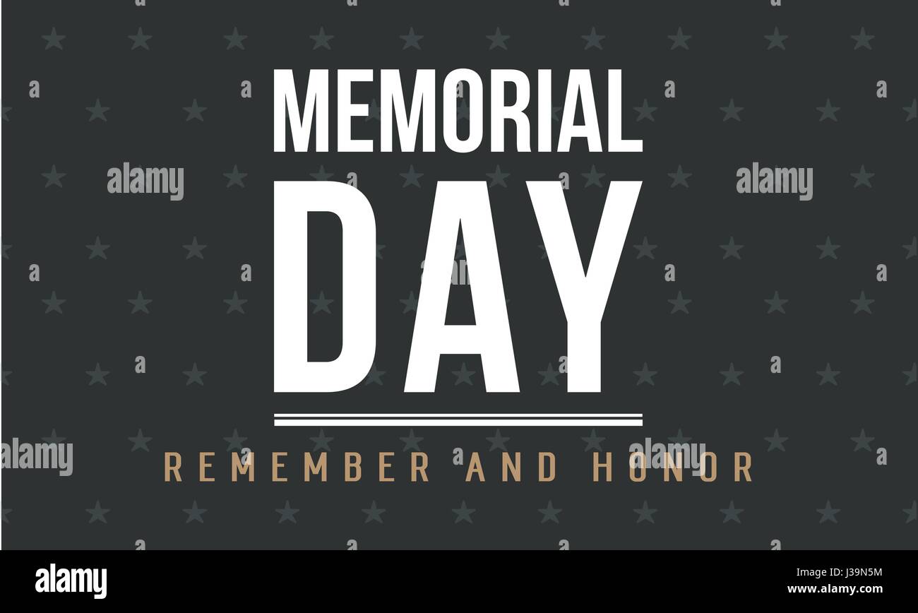 Background of memorial day vector art Stock Vector Image & Art - Alamy