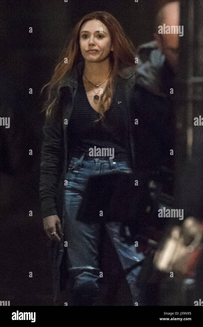 Filming of 'Avengers: Infinity War' on the Royal Mile in Edinburgh ...