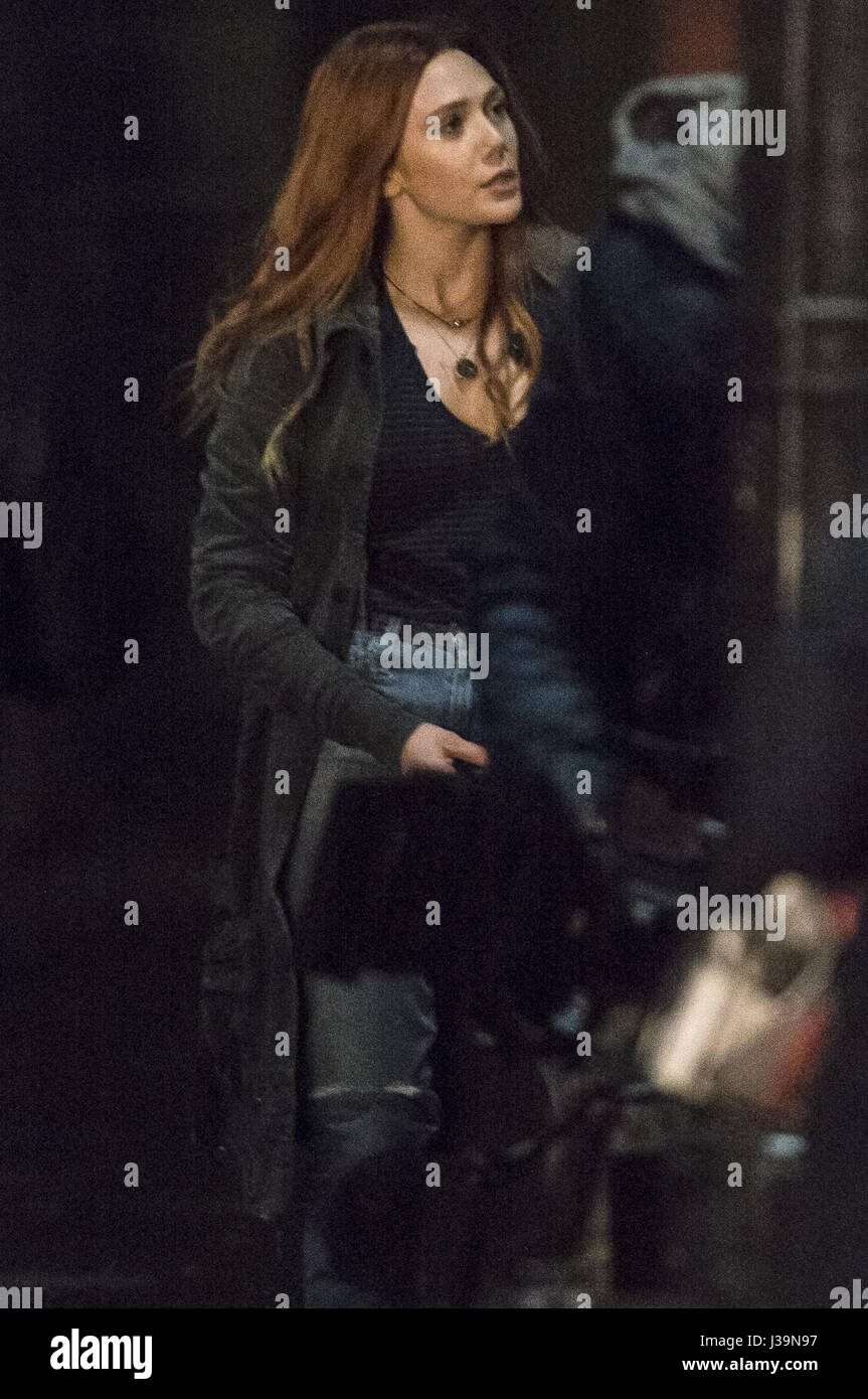 Filming of 'Avengers: Infinity War' on the Royal Mile in Edinburgh ...