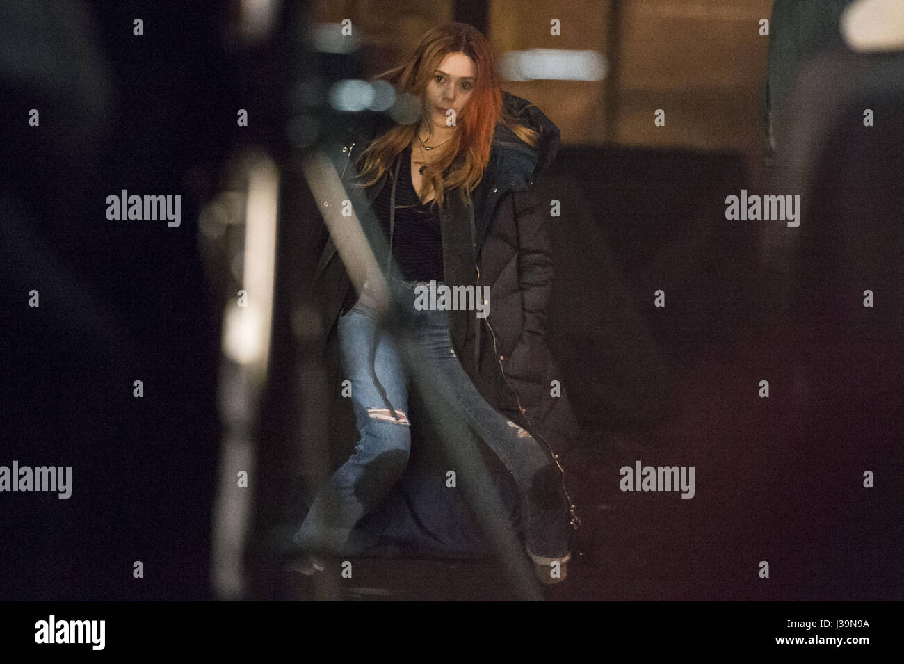 Filming of 'Avengers: Infinity War' on the Royal Mile in Edinburgh ...