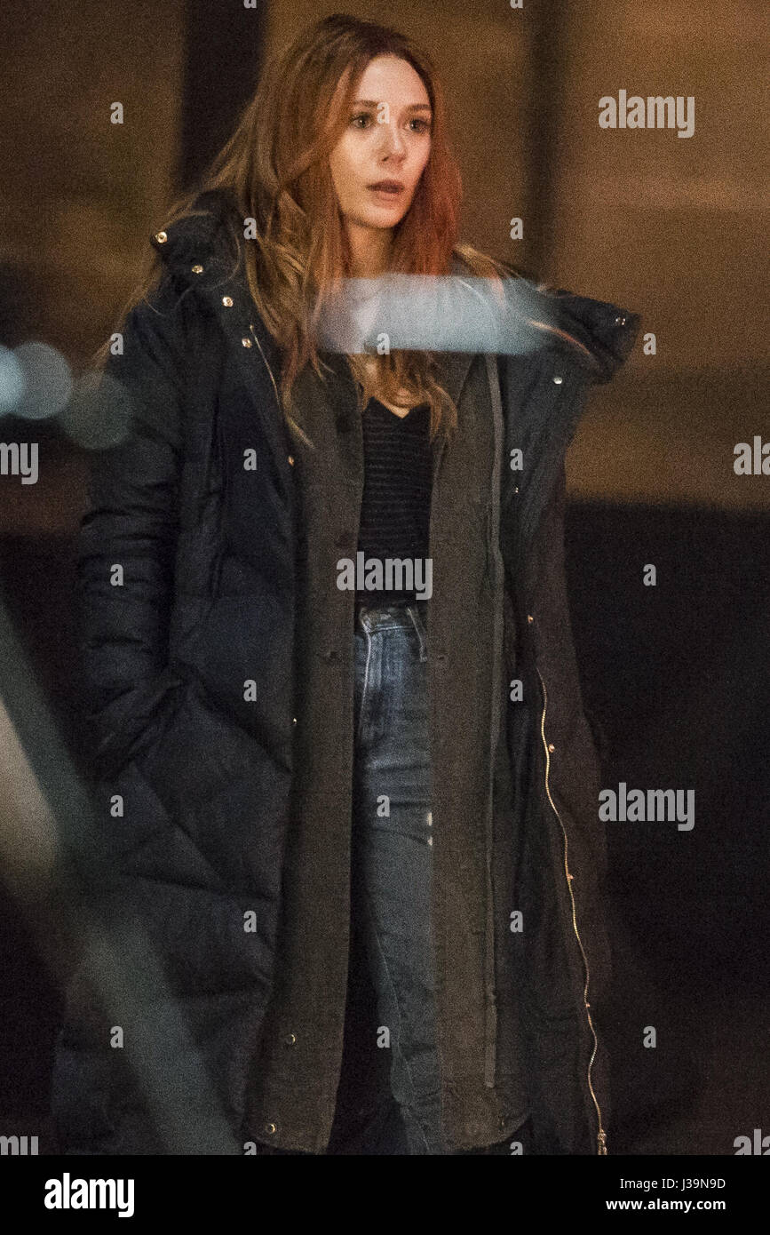 Filming of 'Avengers: Infinity War' on the Royal Mile in Edinburgh ...