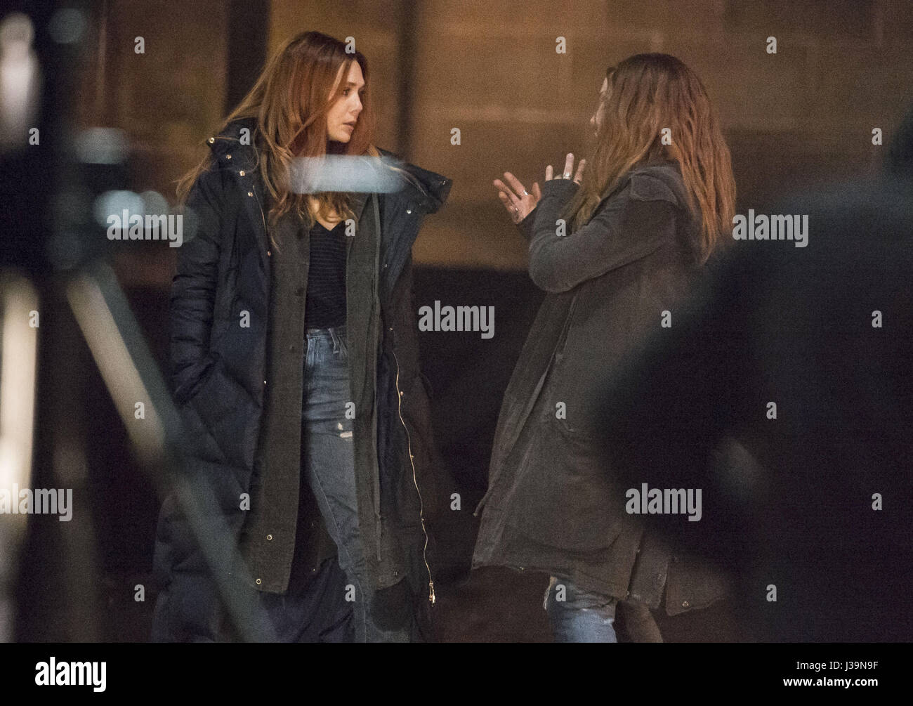 Filming of 'Avengers: Infinity War' on the Royal Mile in Edinburgh ...