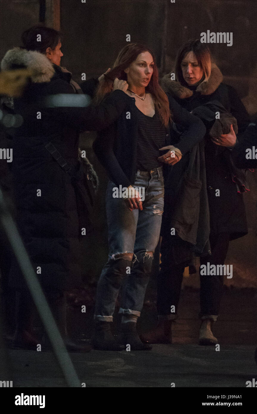 Filming of 'Avengers: Infinity War' on the Royal Mile in Edinburgh ...