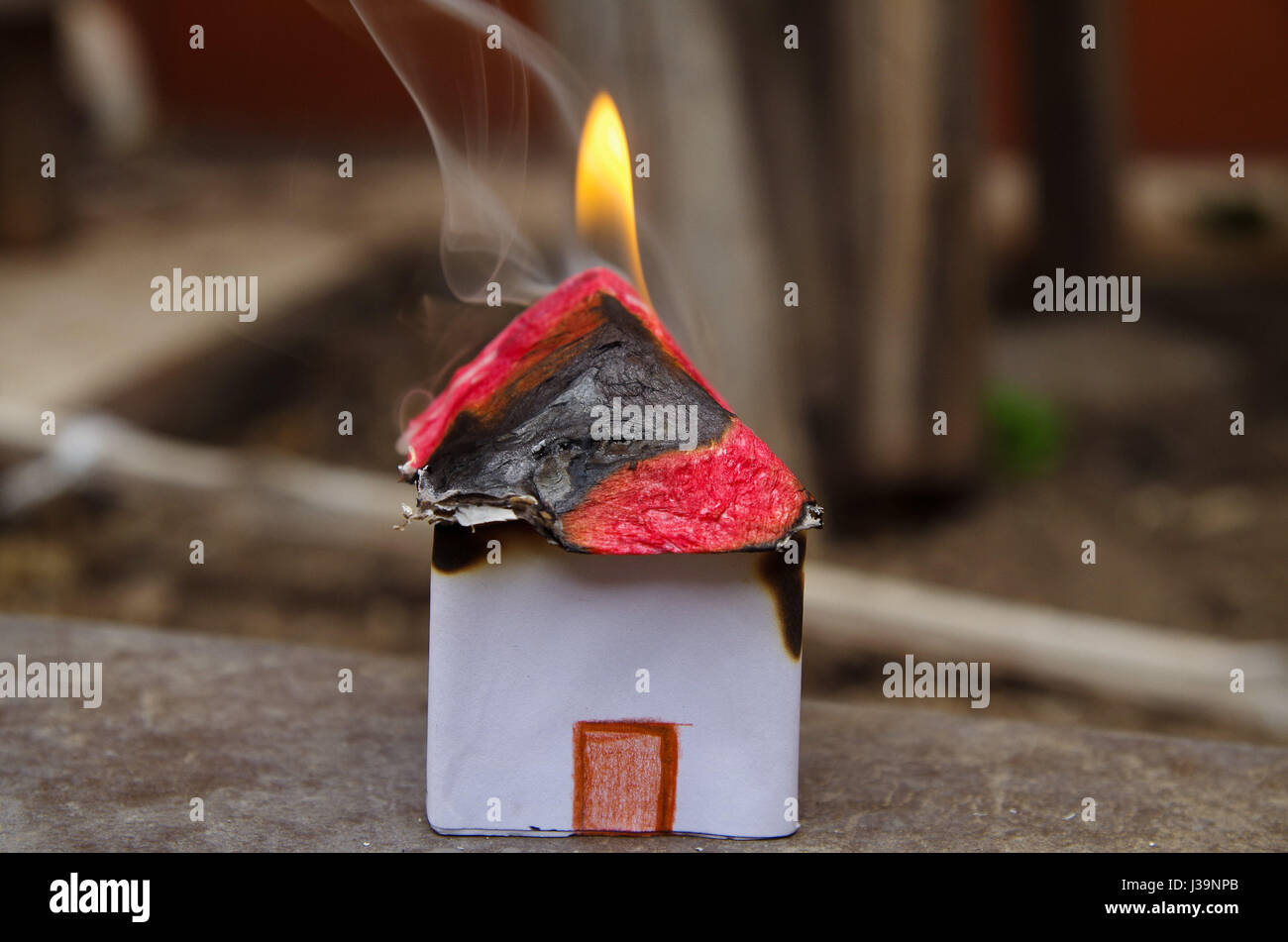 Destroyed building model hi-res stock photography and images - Alamy