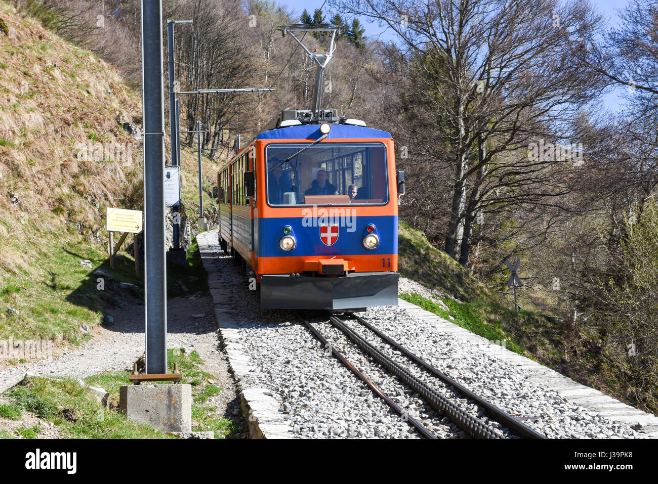 Monte generoso railway hi-res stock photography and images - Alamy