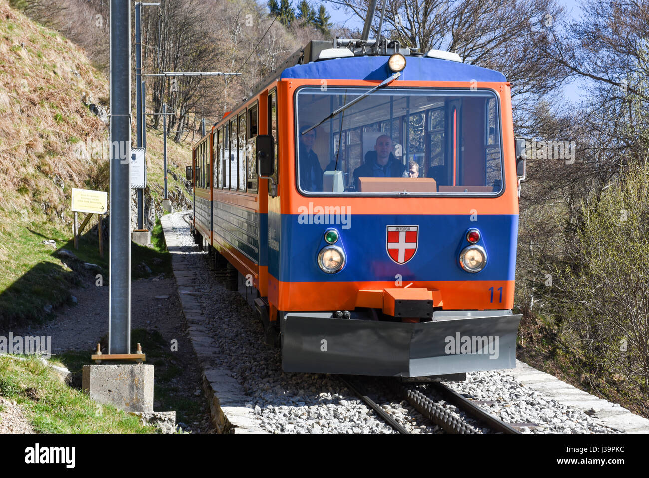 Monte generoso railway hi-res stock photography and images - Alamy