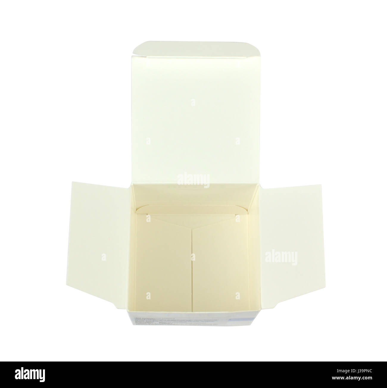 Package open top view Cut Out Stock Images & Pictures - Alamy