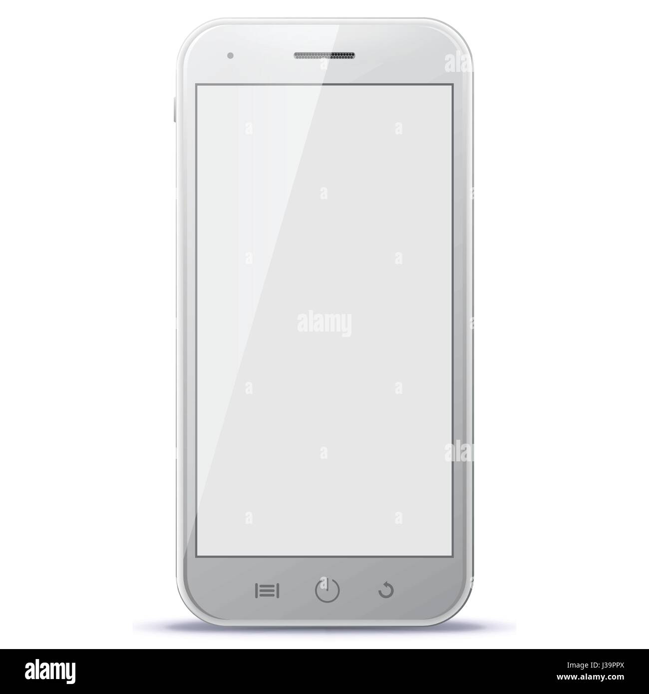 Smart phone vector Stock Vector Images - Alamy